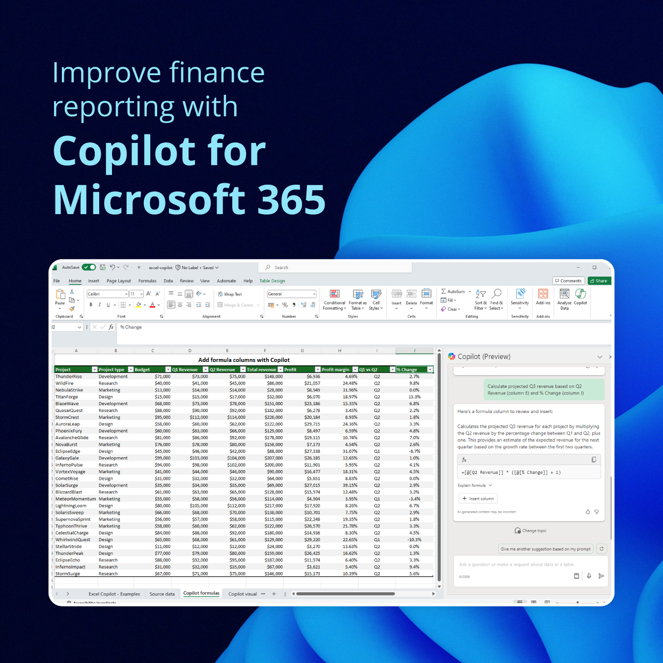 Improve Finance Department Reporting with Copilot for Microsoft 365 ...